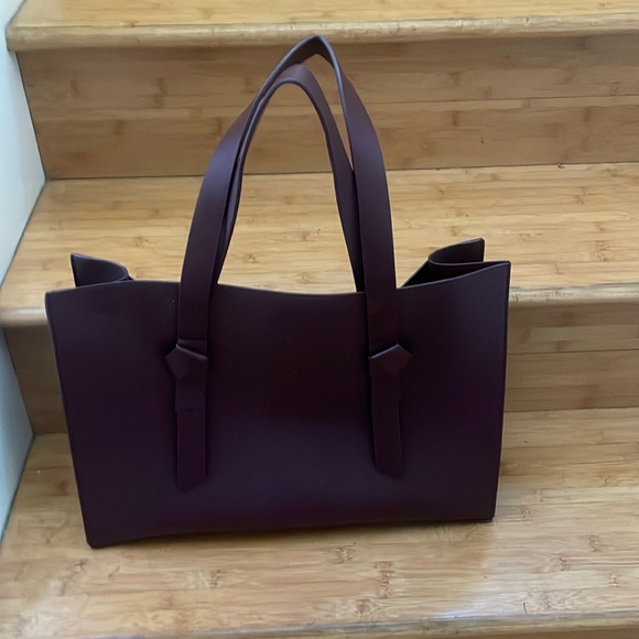 Rachel Zoe | Bags | Rachel Zoe Week Weekender Computer Bag In Maroon ...